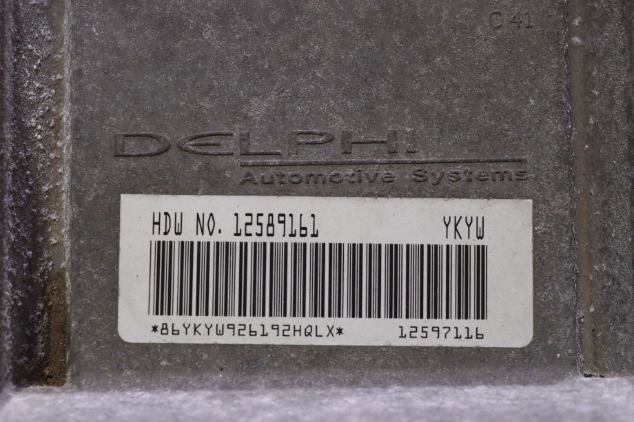 RV Chassis Parts USED RV/MOTORHOME DELPHI AUTOMOTIVE SYSTEMS ECM ...