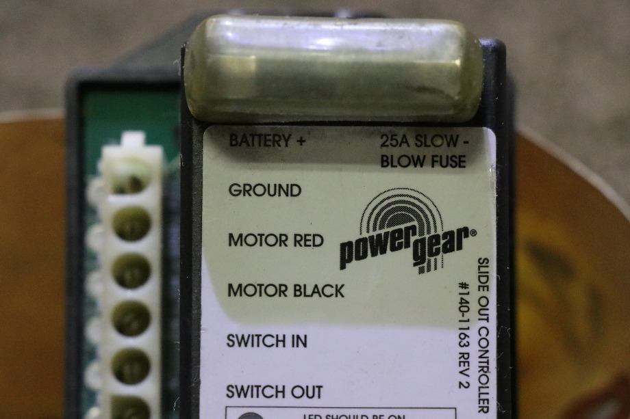 RV Components USED MOTORHOME POWER GEAR 140-1163 SLIDE OUT CONTROLLER ...
