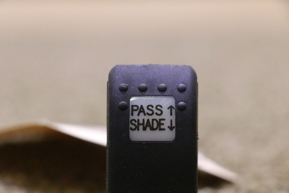 RV Components USED PASS SHADE UP / DOWN DASH SWITCH V8D1 RV/MOTORHOME ...