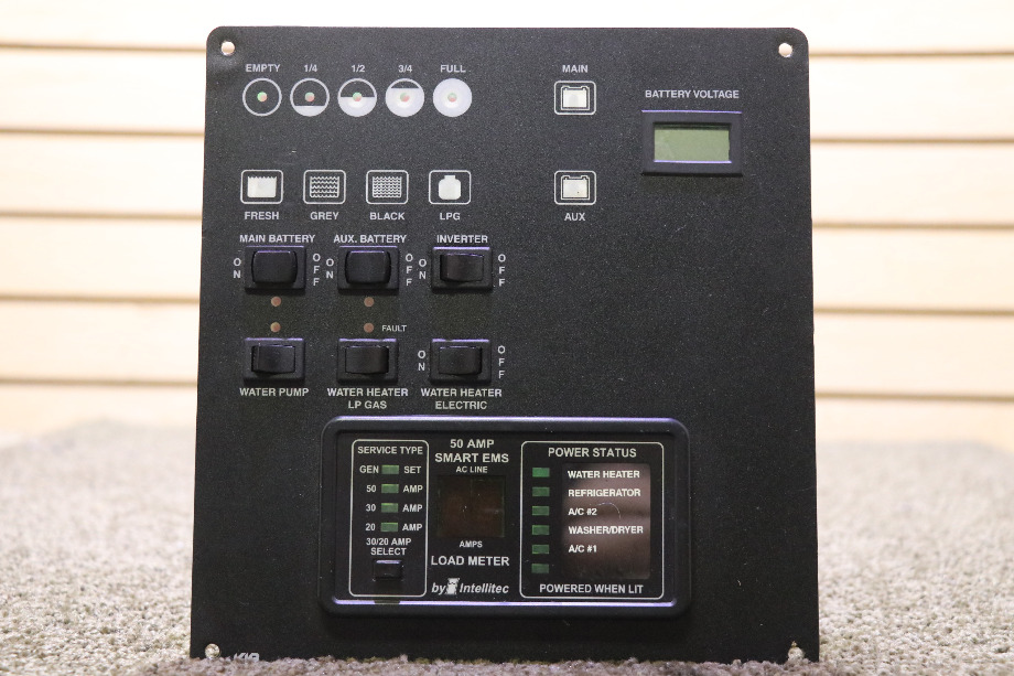 RV Components USED RV KIB CO7-0341 MONITOR PANEL FOR SALE RV Tank ...