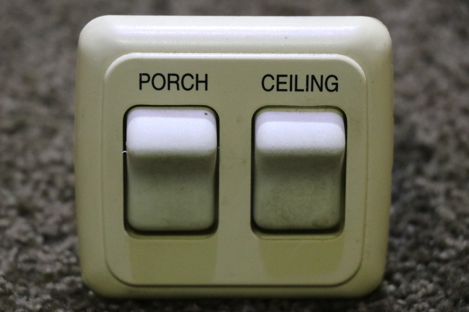 RV Components USED PORCH / CEILING SWITCH PANEL RV/MOTORHOME PARTS FOR ...
