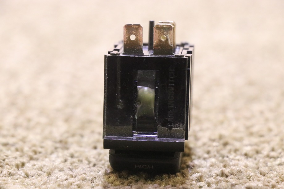 RV Components USED RV/MOTORHOME FAN HIGH / LOW DASH SWITCH FOR SALE ...