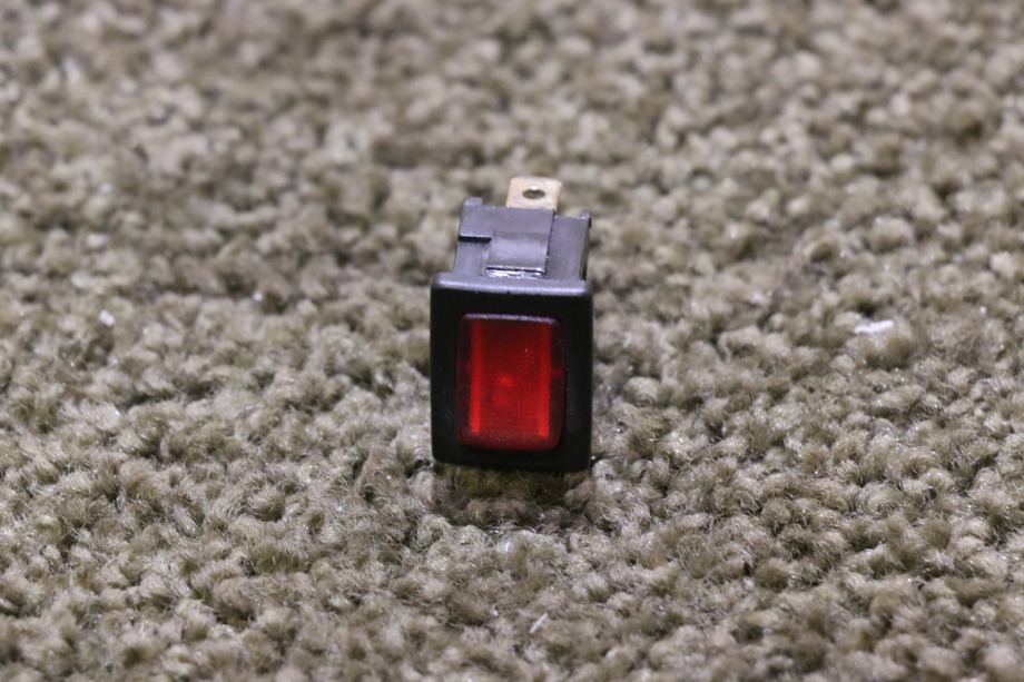 RV Components USED MOTORHOME SMALL RED ROCKER SWITCH FOR SALE Switches ...