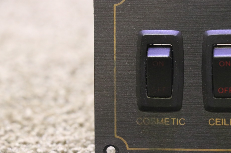 RV Components USED RV/MOTORHOME MONACO COSMETIC / CEILING SWITCH PANEL ...